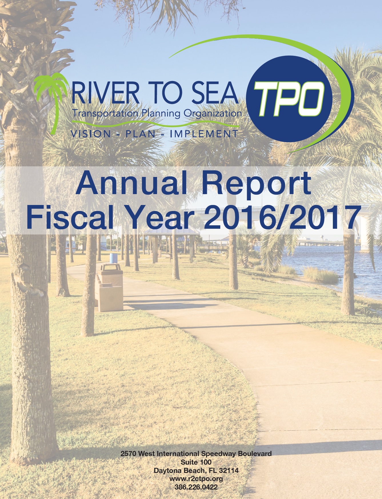 Annual Report Cover - River to Sea TPO